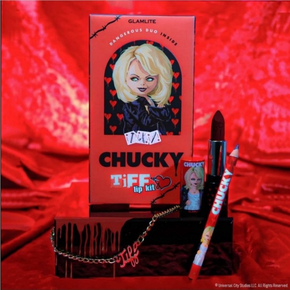 Glamlite | Makeup | Chucky X Glamlite Tiff Lip Kit | Poshmark
